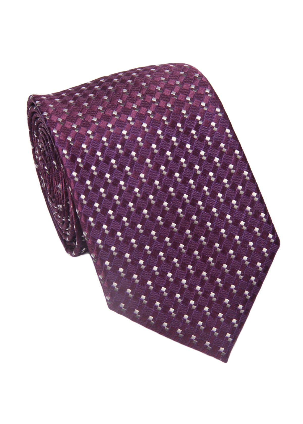 Men's Square Formal Necktie - Maroon – American Crew Store