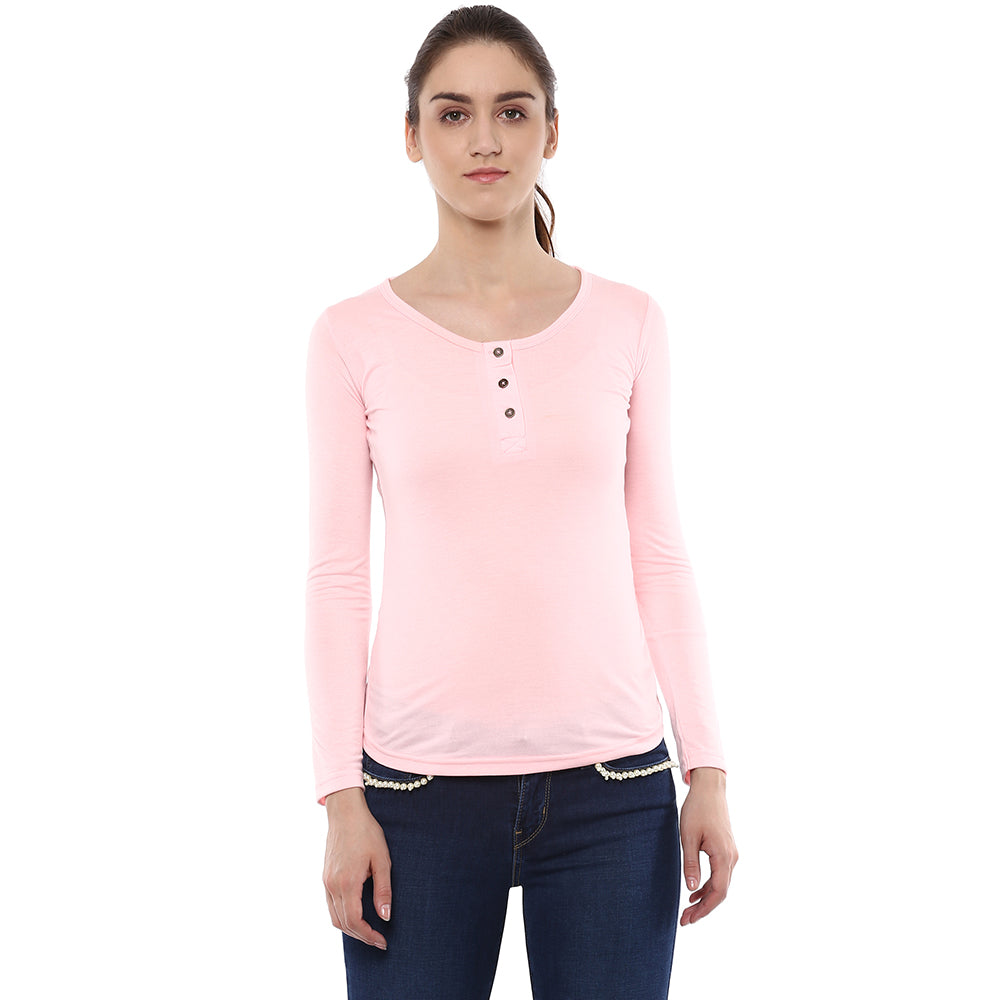Women Henley - Buy Women Henley Neck Top Online – American Crew Store